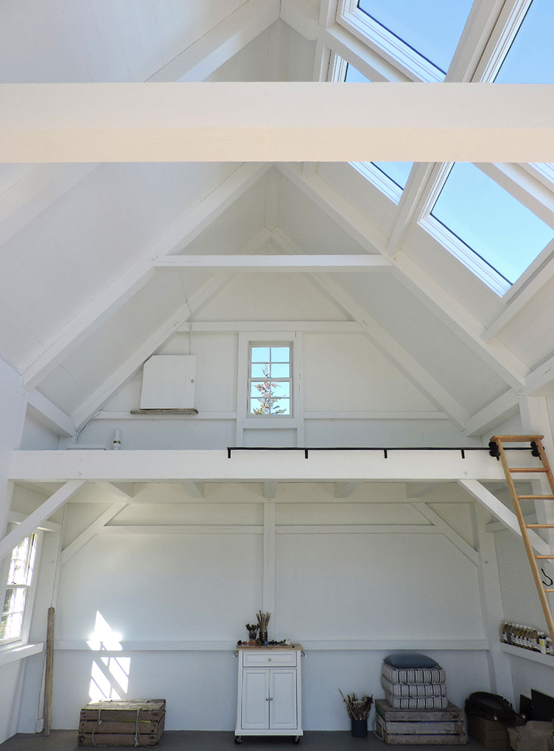 Open timber frame ceilings are perfect for inspiration - Houses and Barns