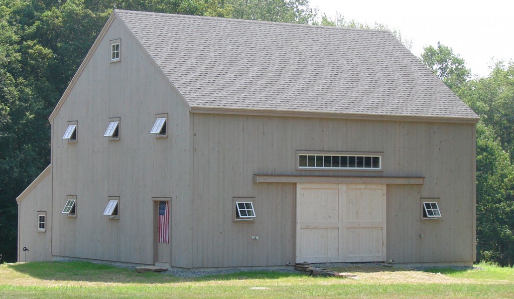 Pettengill barn exterior rear - Houses and Barns